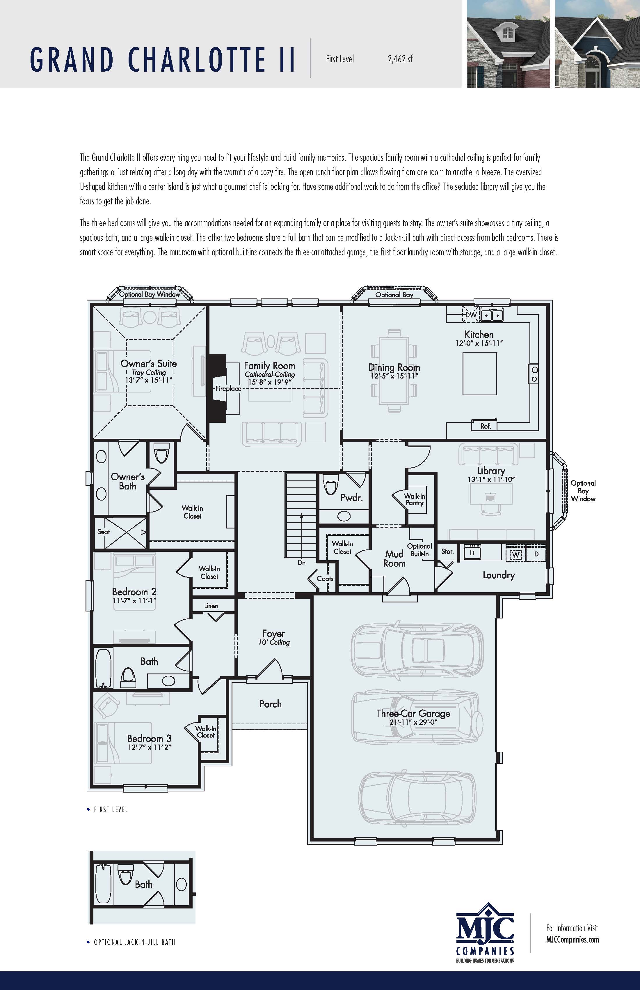 Grand Charlotte II - New Start Base House | Available Homes | MJC ...
